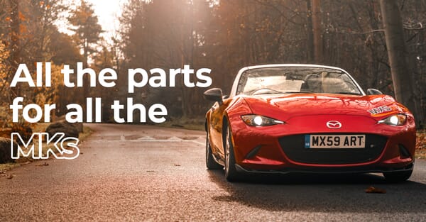 MX5 Parts & Spares for Mazda, Miata, Eunos & Roadster