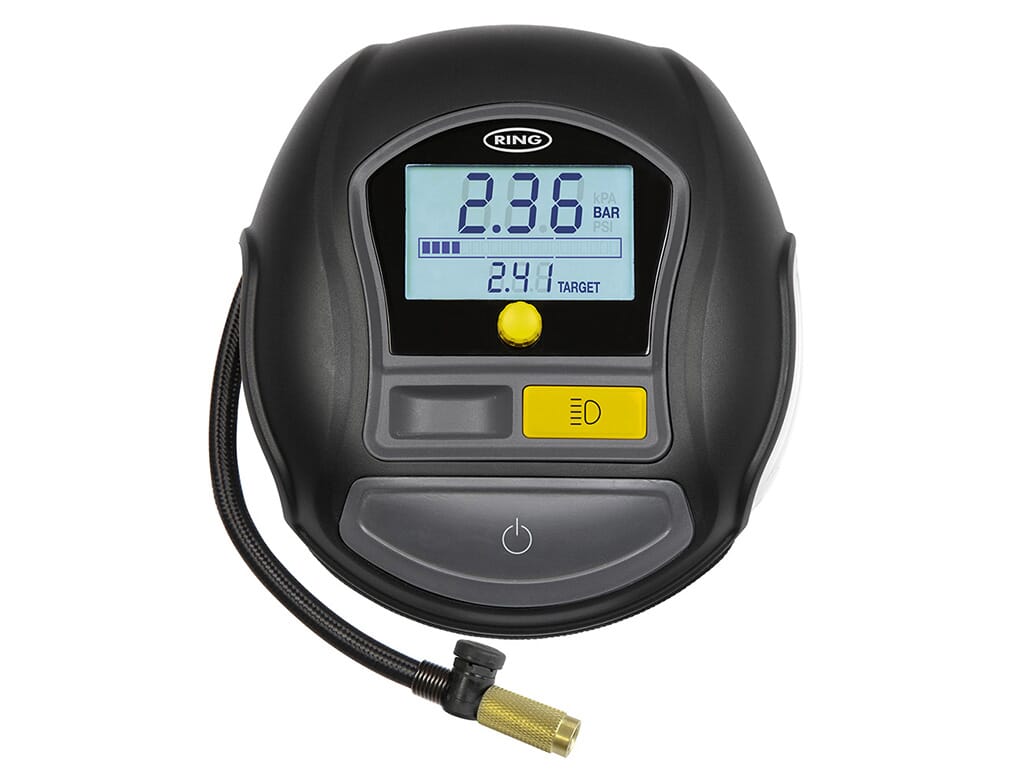 Inflator tyre store