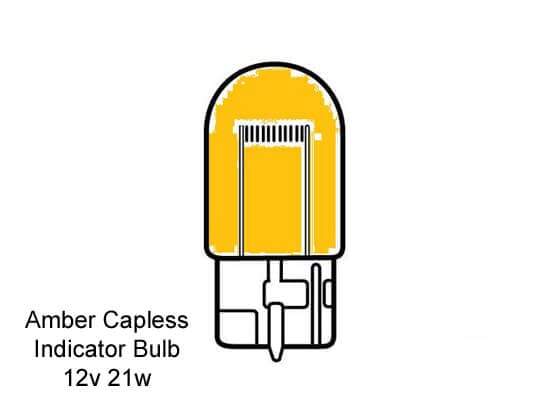 Rear Indicator Bulb, Amber, MX5 Mk3/3.5/3.75 – MX5 Parts