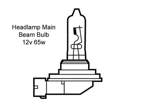Headlamp Bulb, Main Beam, MX5 Mk3 Only – MX5 Parts