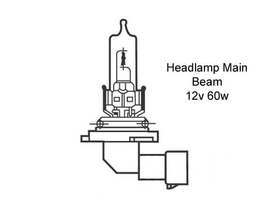 Headlamp Bulb, Main Beam, MX5 Mk3.5/3.75 – MX5 Parts