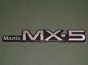 Mazda MX-5 Badge – MX5 Parts