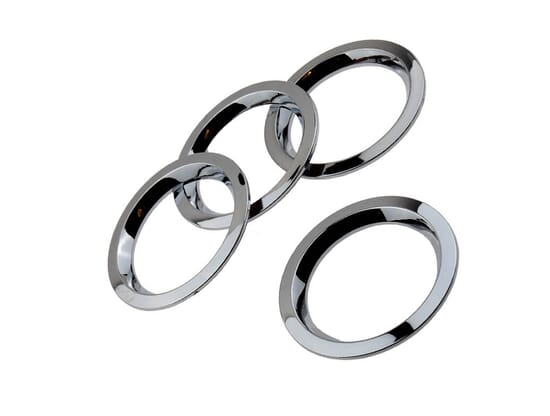 Chrome Dashboard Air Vent Rings, MX5 Mk1/2/2.5 1989>2005 – MX5 Parts