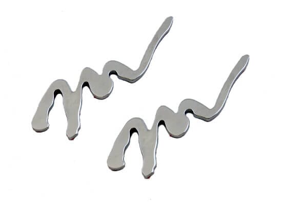 Mazda MX5 Chrome & Satin Miata M Badge - MX5 Parts