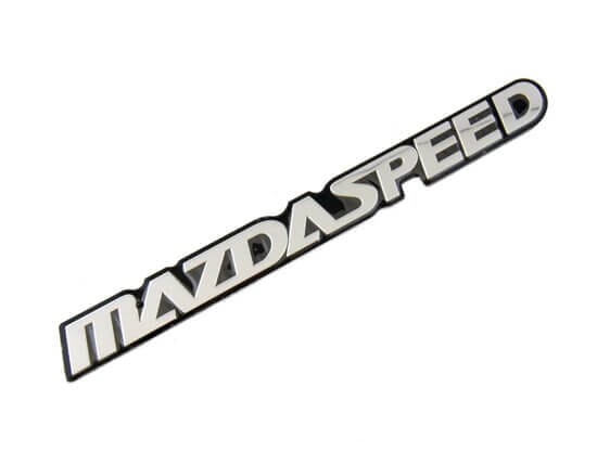 Mazdaspeed Badge, Large, All MX5 Models – MX5 Parts
