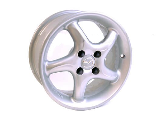 Alloy Wheels, Set of 4, Genuine Mazda 7x15 – MX5 Parts