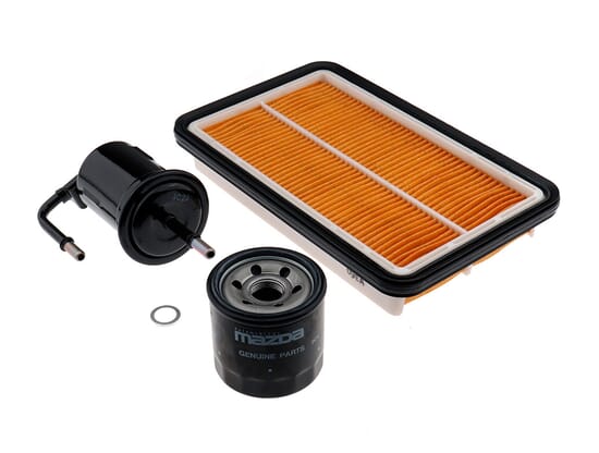 Service Kit, Genuine Oil Air & Fuel Filters, MX5 Mk2/2.5 – MX5 Parts